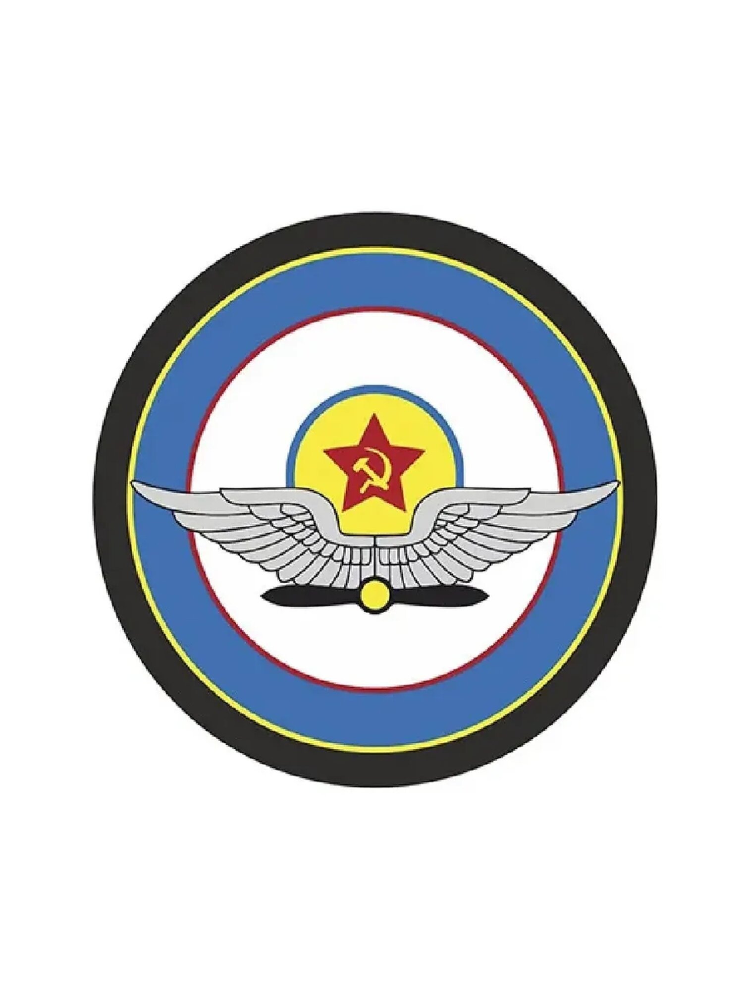 Шайба Sportfanat ВВС МВО 1946-1953 1-ст, резина, 76 мм, цвет черный