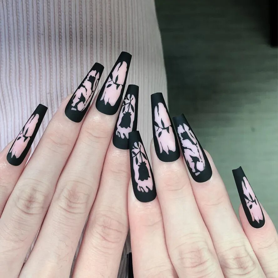 Накладные ногти ( 24 типсы + клей )
