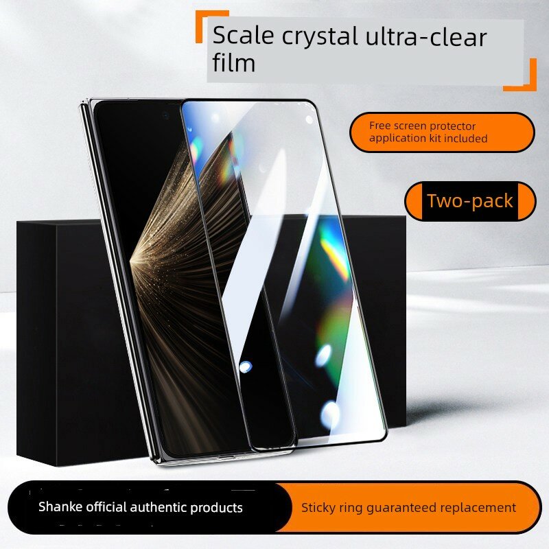 Lynx Crystal закаленное стекло с усиленной защитой от взрыва для Honor Magic V2 RSR, комплект из 2 шт.