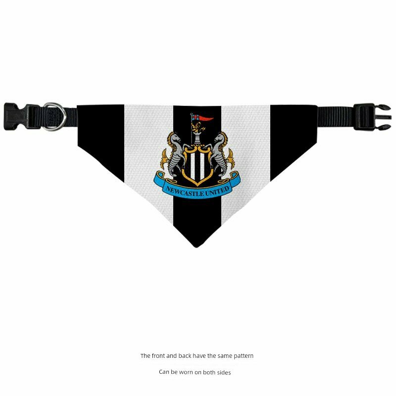 Шарф для собак Newcastle United, размер M, подходит для собак до 15 фунтов