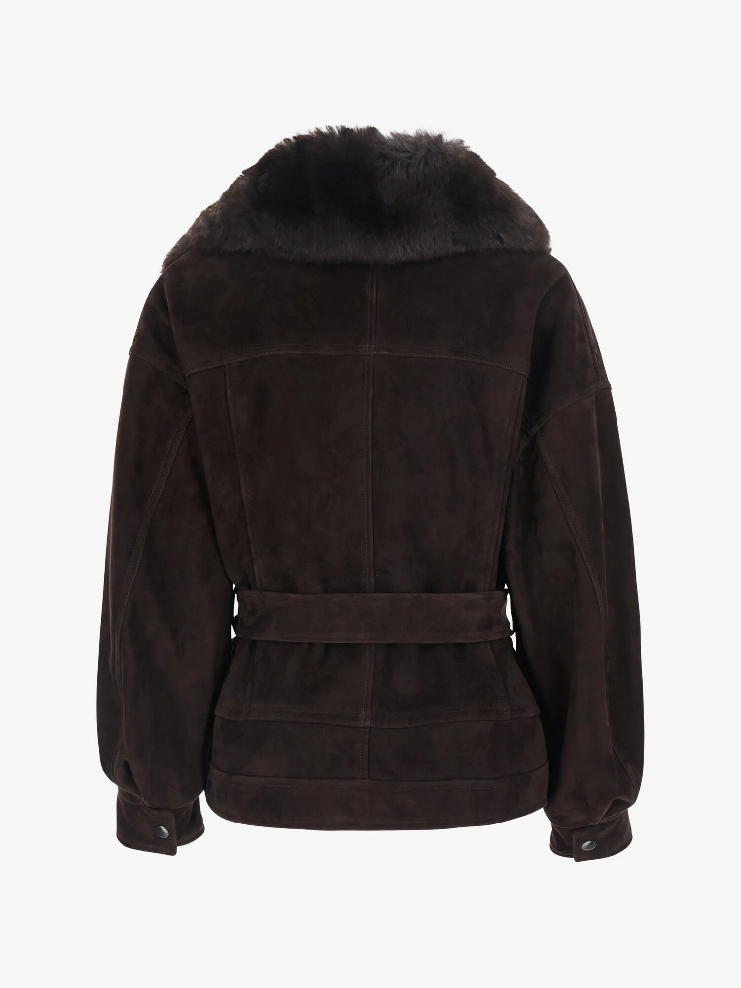 Куртка Blancha Suede belted jacket, размер 40 — фото 1