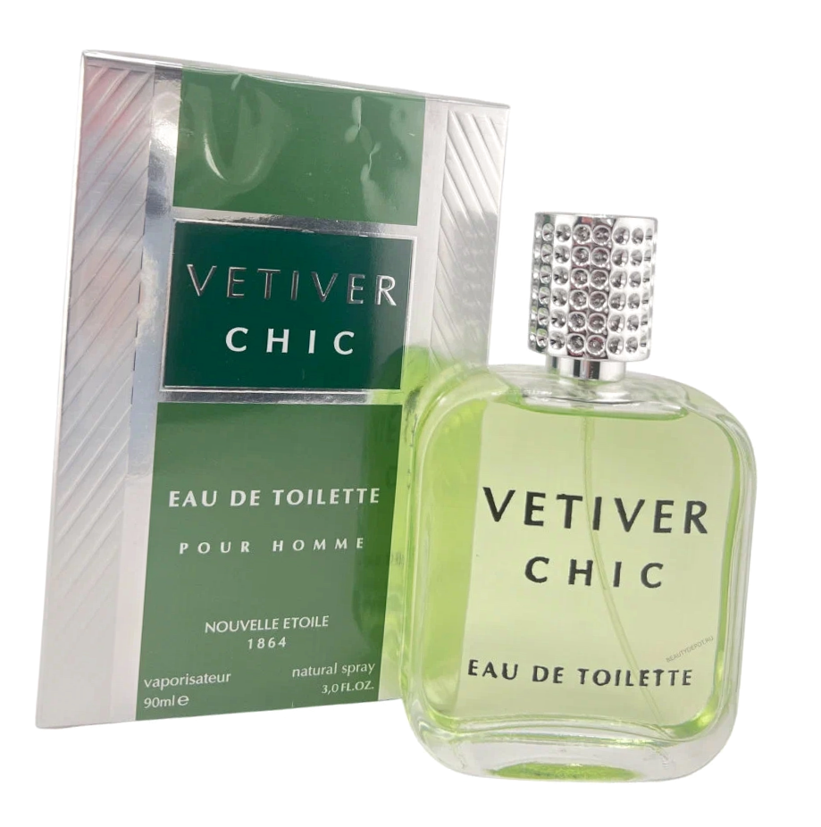 Nouvelle Etoile Vetiver Chic туалетная вода 90 мл для мужчин / Новая Заря Ветивер Шик благородный Шик