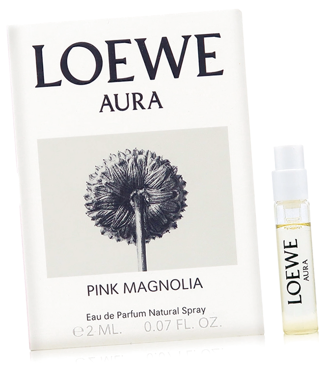 Миниатюра парфюма Loewe Aura Pink Magnolia для женщин 2 мл / Аура Пинк Магнолия