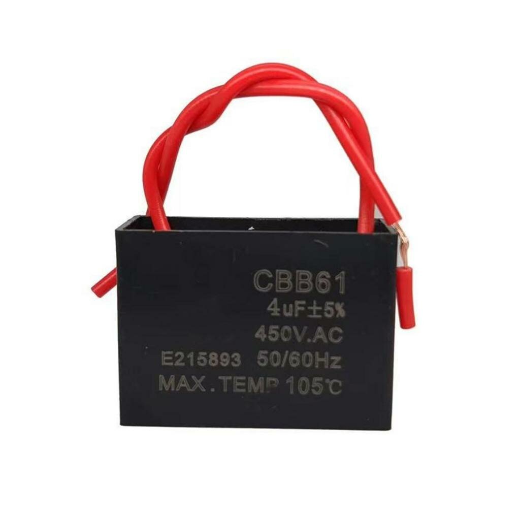 Конденсатор CBB61 450В 1-20мкФ, 4UF