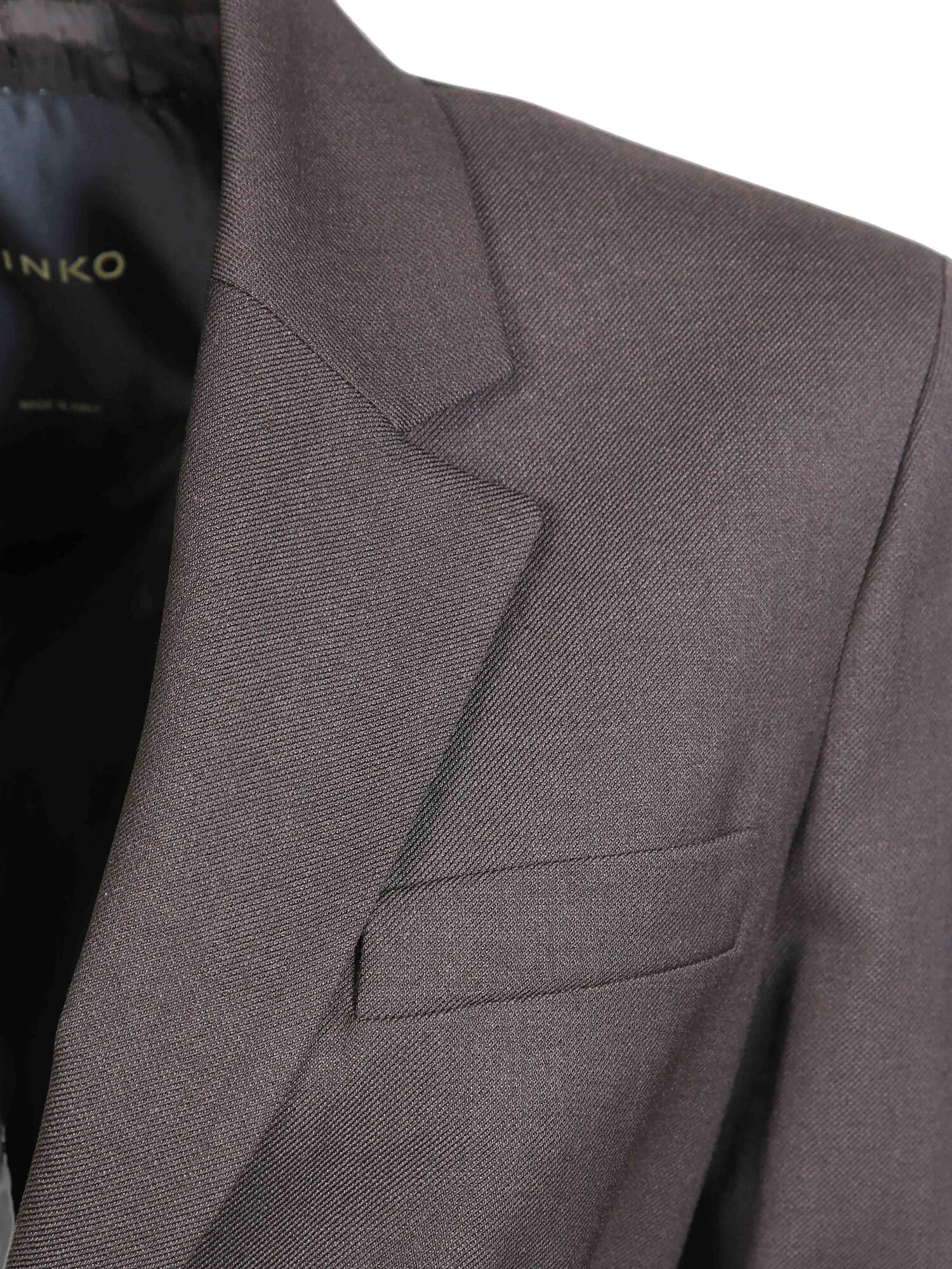 Куртка Pinko Belted jacket, размер 44, brown — фото 1