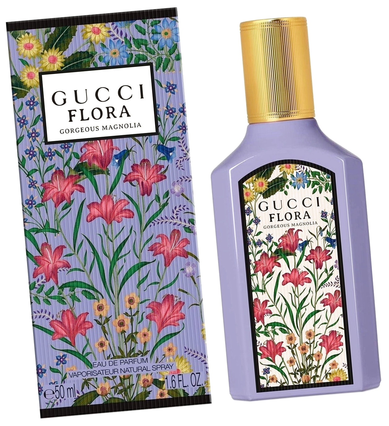 Аромат Гуччи Флора Горджес Магнолия 50 мл женский - Gucci Flora Gorgeous Magnolia