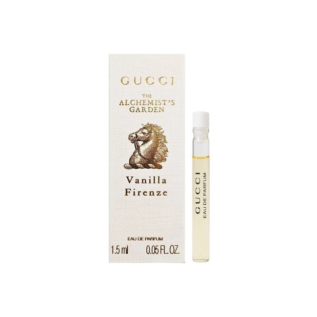 Gucci Vanilla Firenze парфюмерная вода 1.5 мл миниатюра для мужчин и женщин - Гуччи Ваниль Флоренция сэмпл