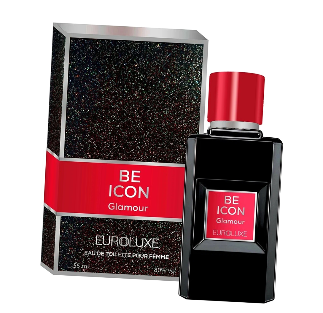 Euroluxe Be Icon Glamour туалетная вода для женщин 55 мл - Гламур от Евролюкс Би Айкон