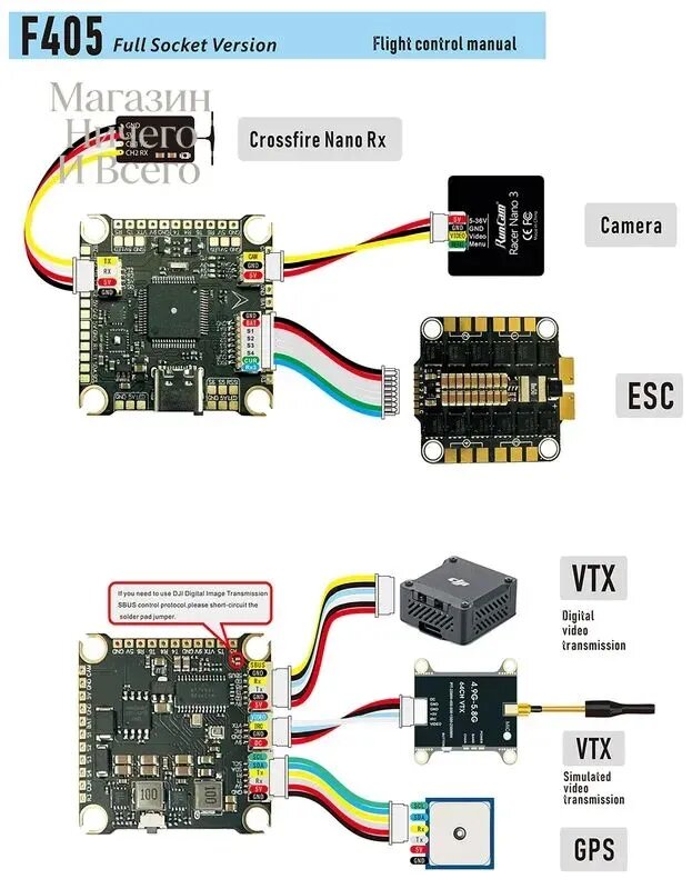 9IMOD F7405 60A ESC контроллер для моделей
