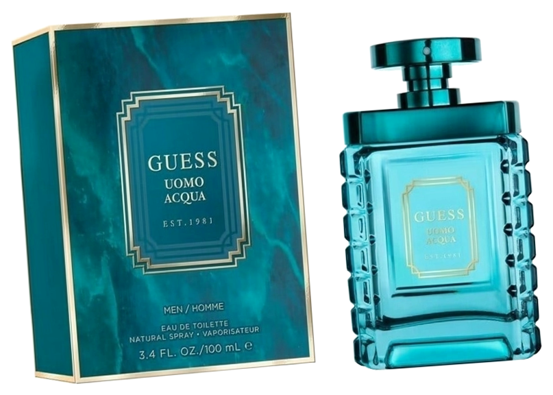 Гесс Уомо Аква туалетная вода для мужчин 100 мл / Guess Uomo Acqua