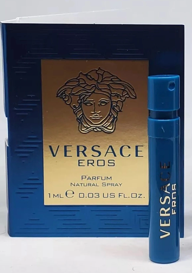 Versace Eros Parfum духи для мужчин 1 мл миниатюра - Версаче Эрос парфюм Pour Homme пробник