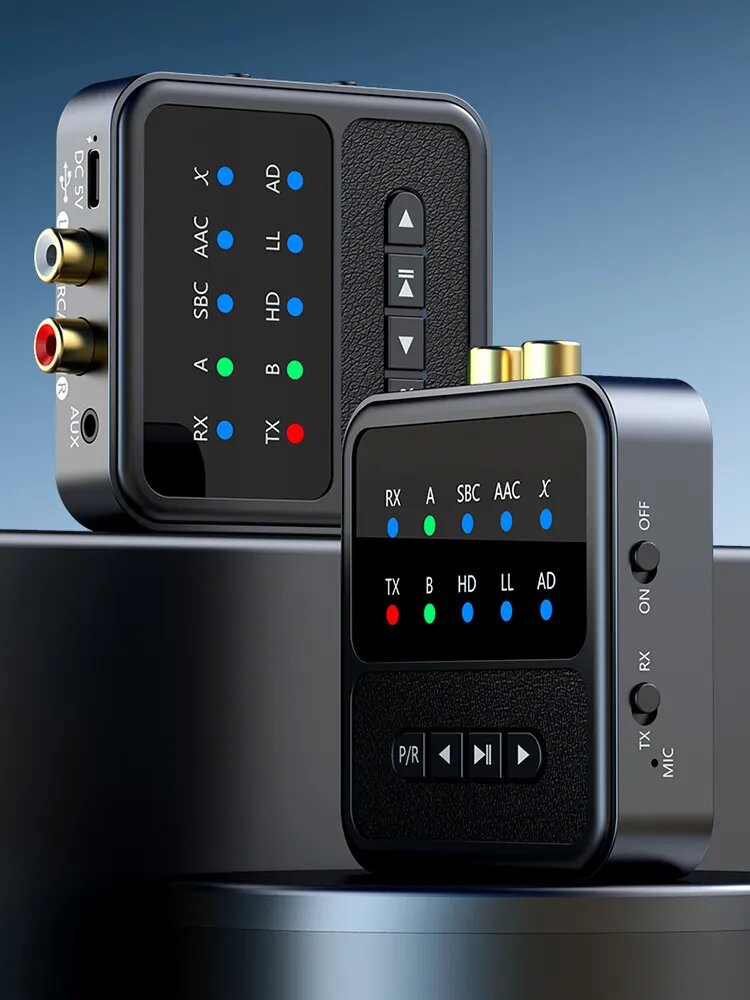 Bluetooth-адаптер BT200 для аудио с поддержкой Bluetooth 5.4 и кодеков aptX, HD, LDAC