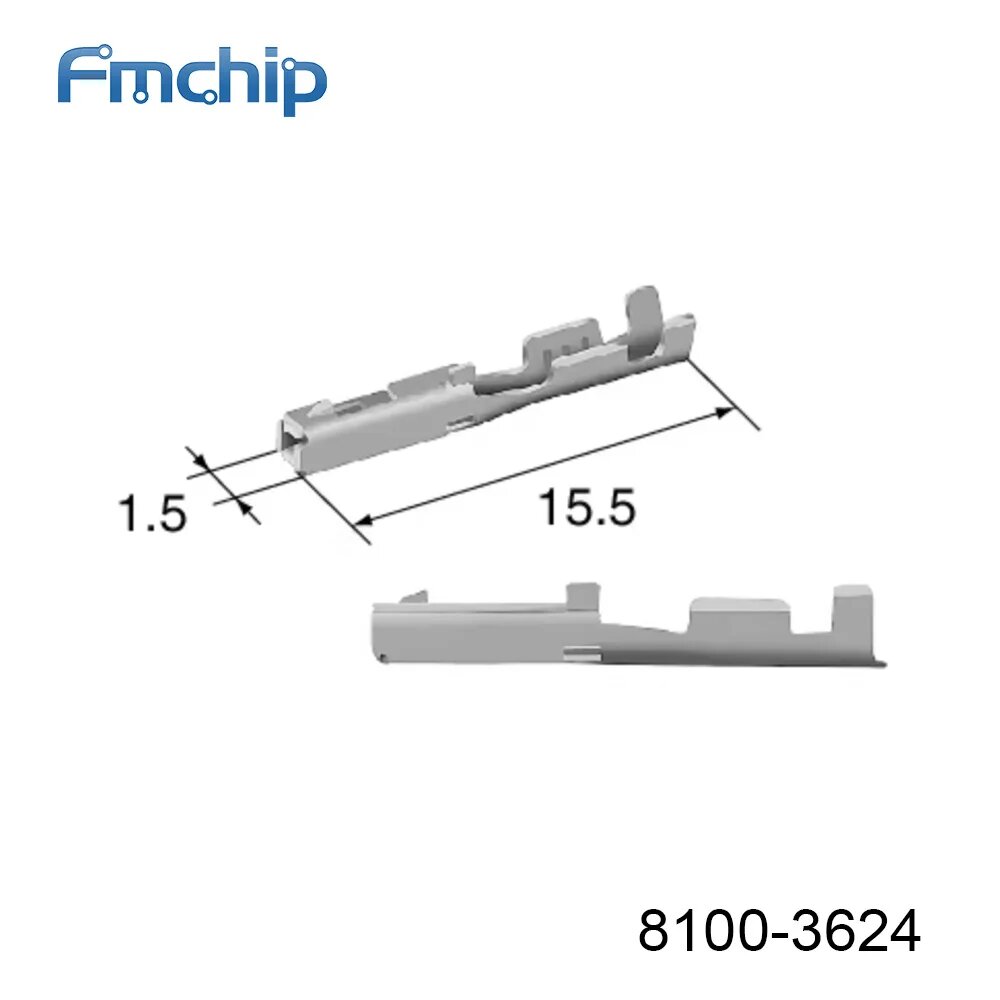 FMchip 8100-3624 Pin Автомобильный разъем 24В 5Pcs