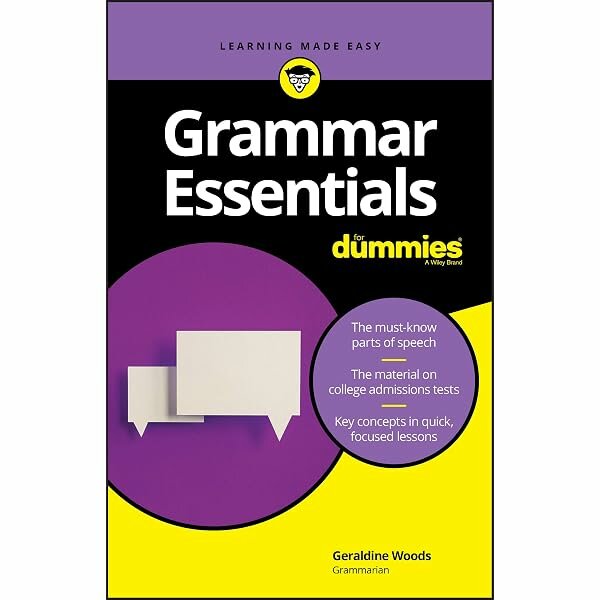 Grammar Essentials For Dummies (For Dummies (Language & Literature))，Reprinted paperback book