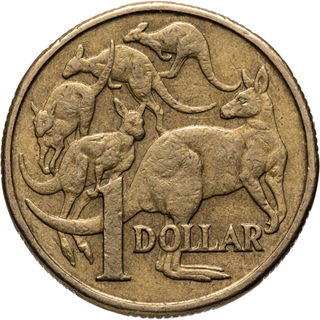 Австралия 1 dollar доллар 1984, Алюминиевая бронза, в сохранности VF