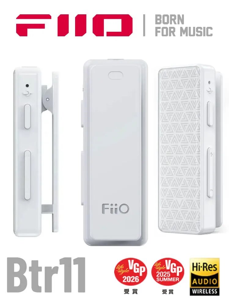 Fiio Btr11 Bluetooth 5.3 Приемник Ldac Беспроводной Аудио Усилитель Для Наушников Адаптер Усилитель Для Наушников