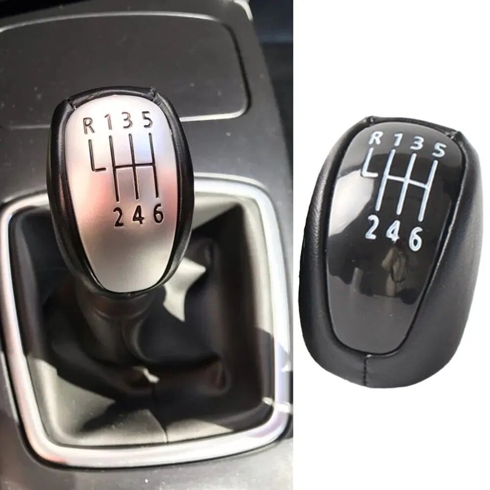 OZ-COCE Ручка переключения передач с 6 скоростями Для Renault для Laguna Mk3 2007-2014 черный