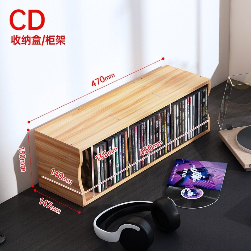 Стойка для CD-дисков 47х15х15 см — компактный стеллаж для хранения CD, полка для коллекции и удобного доступа.