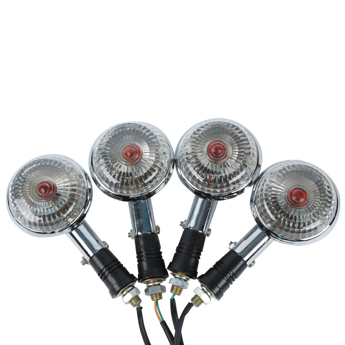 Индикатор указателя поворота мотоцикла, мигалка для Yamaha XV535 XV920 Virago XVS400 XVS650 XVS1100 V-MAX1200, янтарный свет