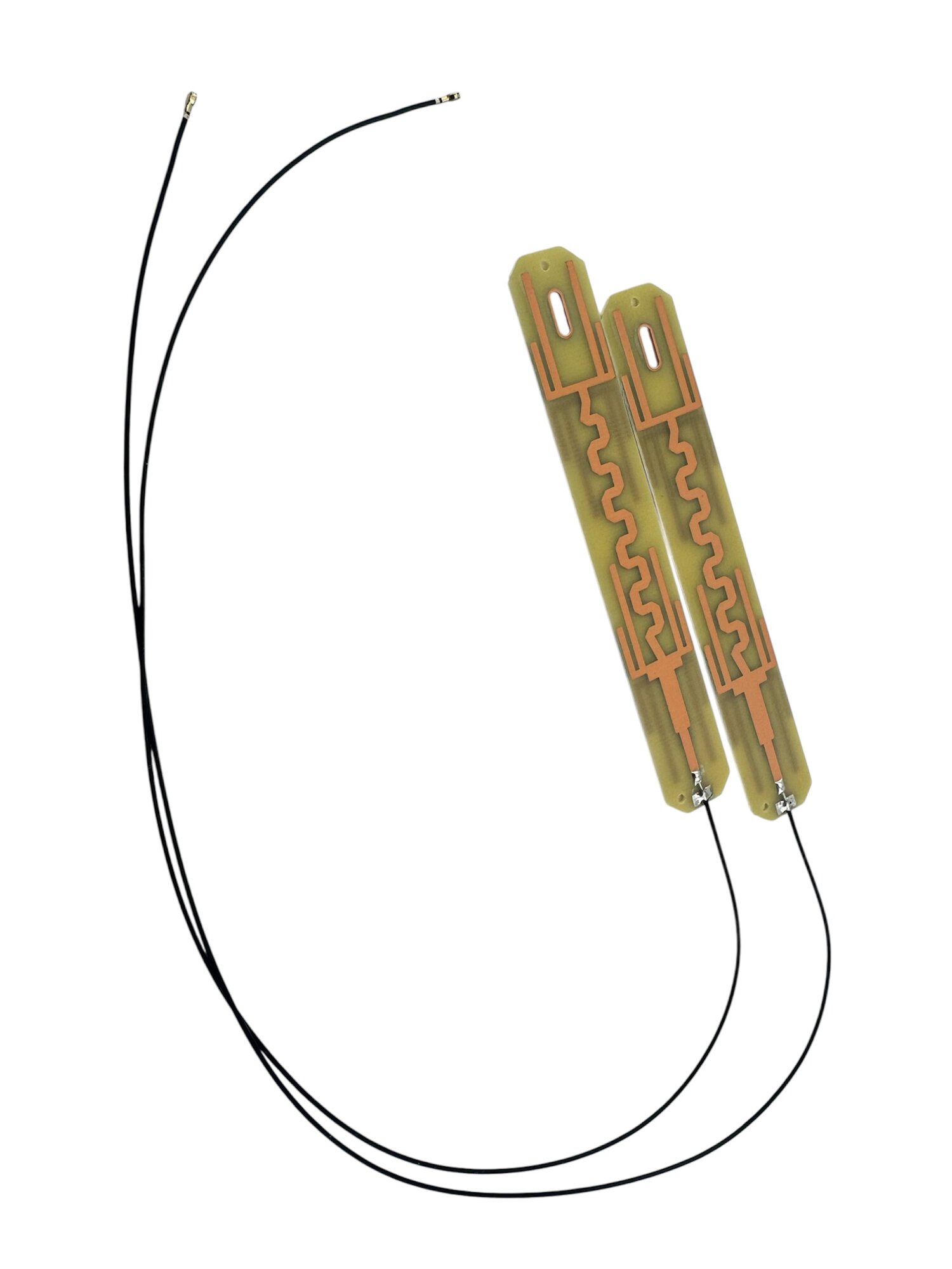 Комплект антенн внутренних с разъемом IPEX4 mhf4 для WIFI-модуля ноутбука (2шт)