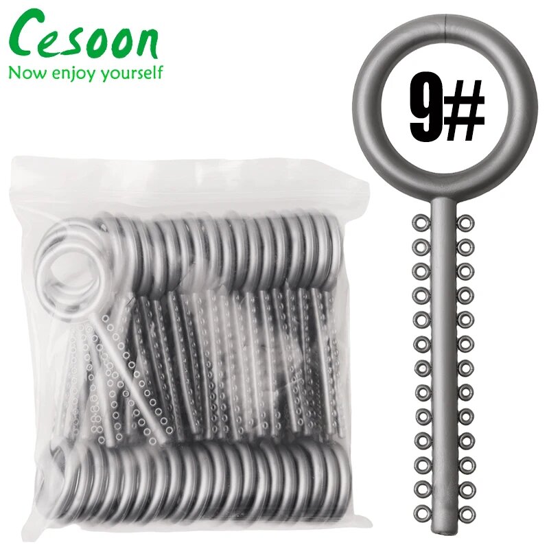 Cesoon Лигатуры для брекетов, серые, 9#