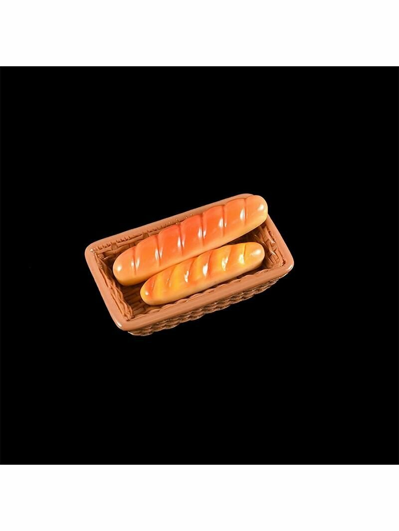 Миниатюрный Кукольный домик для еды и игры в багет