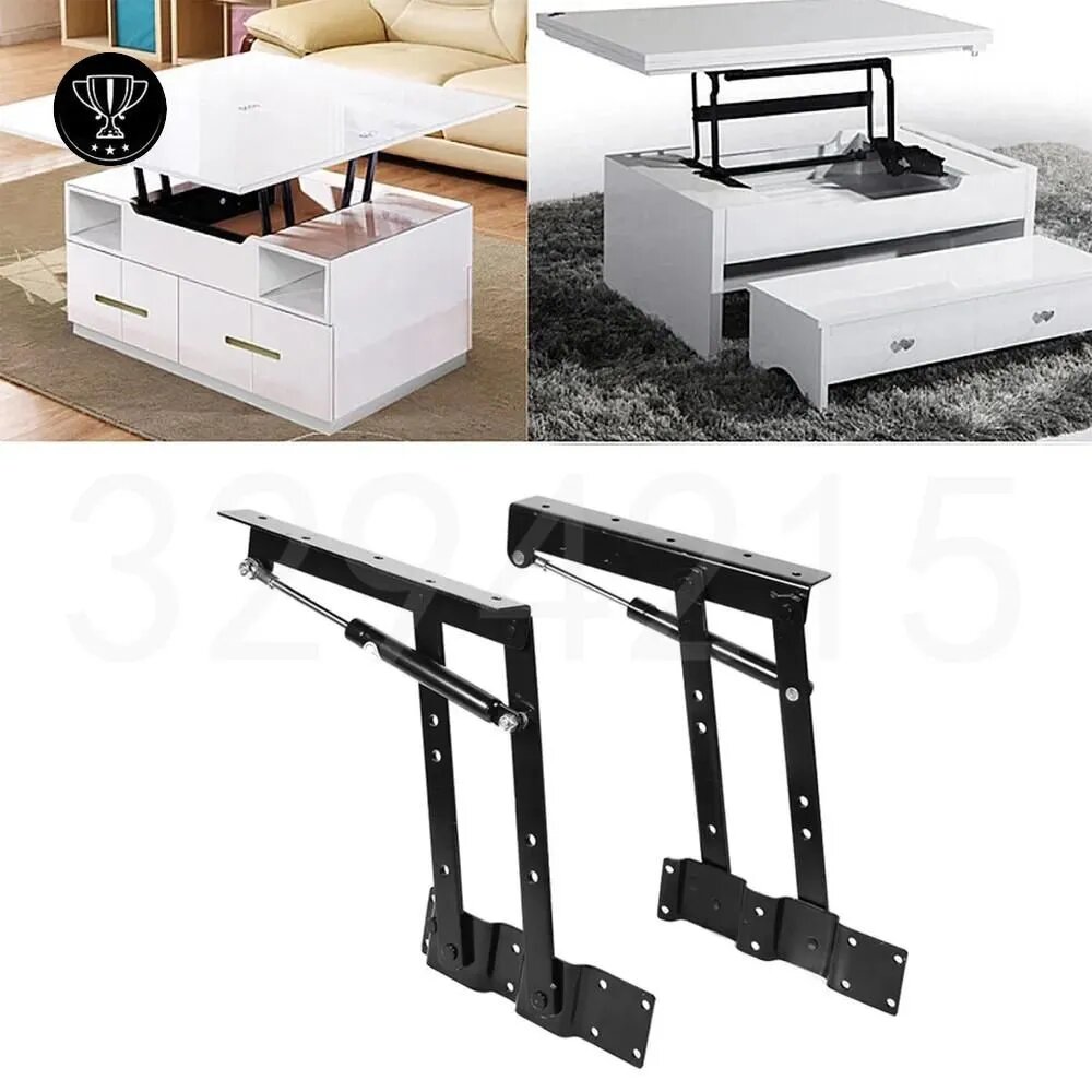 Подъемный механизм для трансформации стола, газлифт для стола-трансформера, комплект 2 шт.