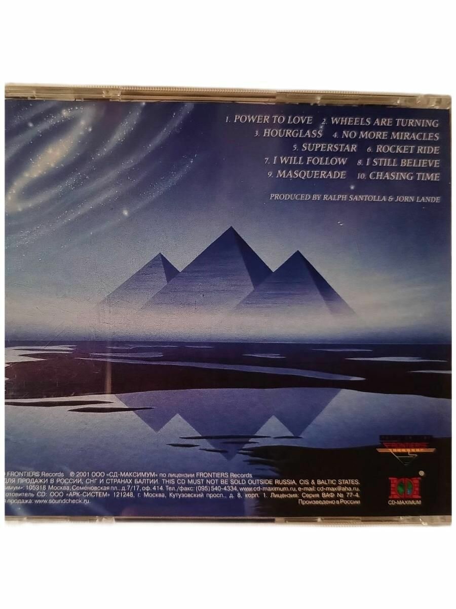 Millenium - Hourglass (1CD, Россия 2001, Лицензия CD-Maximum) — фото 1