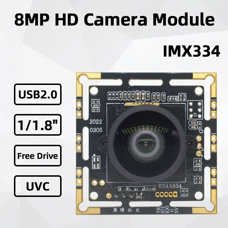 Вебкамера Kingcent HD 4K, 2.8mm lens