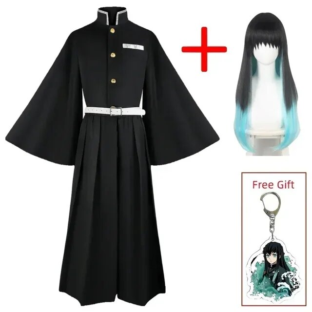 Костюм Айме Токито Муичиро из «Истребителя Демонов» L, Clothing and wigs