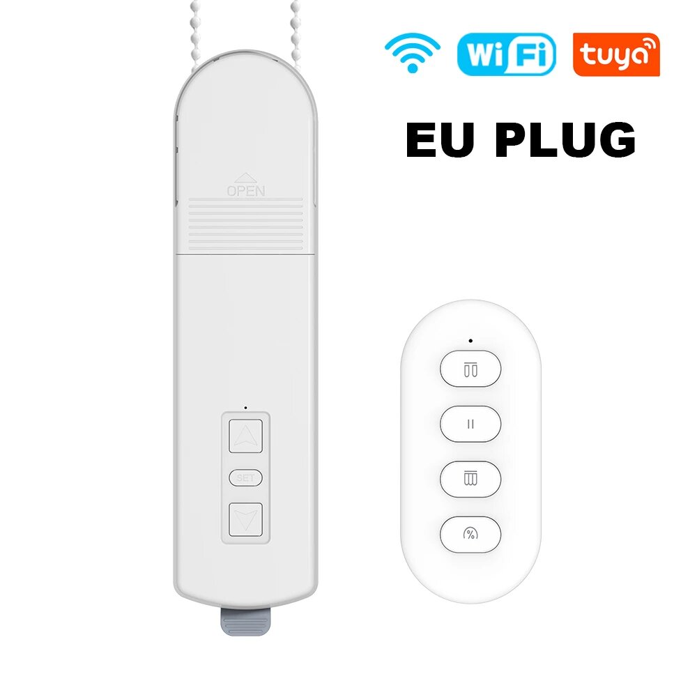 Tuya Smart WiFi мотор для рулонных штор EU Plug