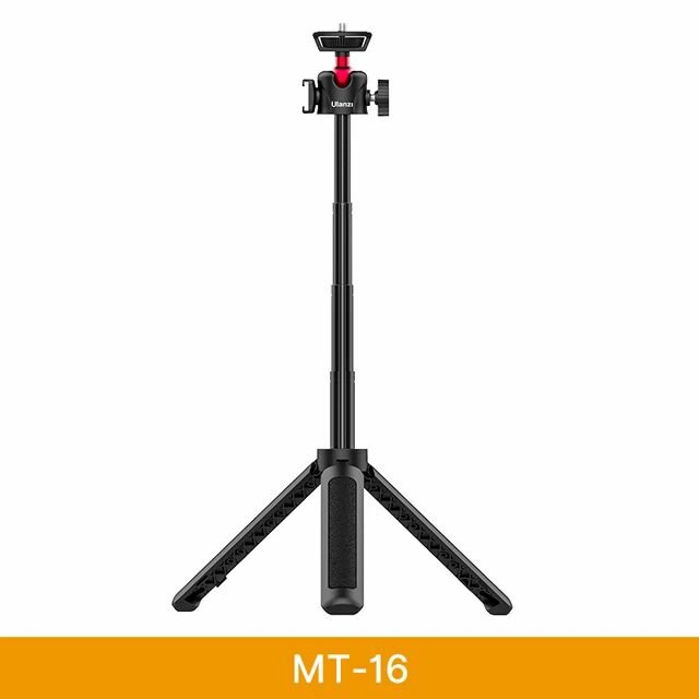 Складной настольный штатив Ulanzi MT-16 Extendable Vlog Tripod Black