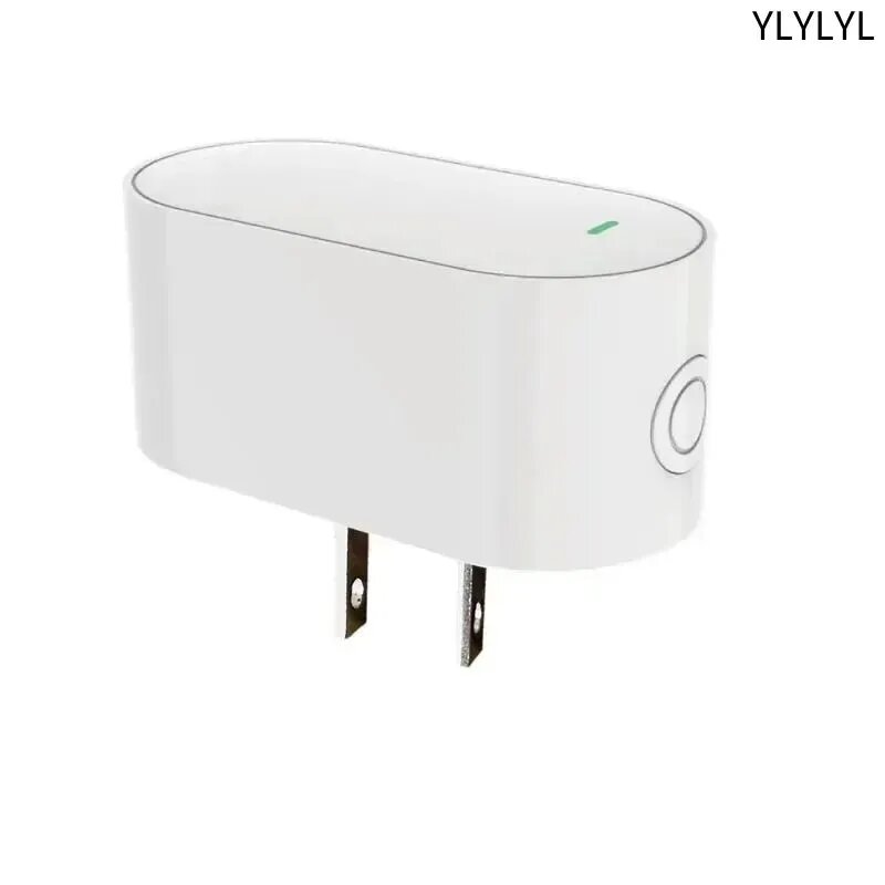 Умная розетка Tuya ZJLD10 Белая, для умного дома, 2200 Вт, Wi-Fi, управление через приложение