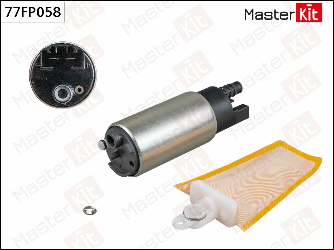 MASTERKIT насос топливный OPEL ASTRA H, CORSA D 77FP058