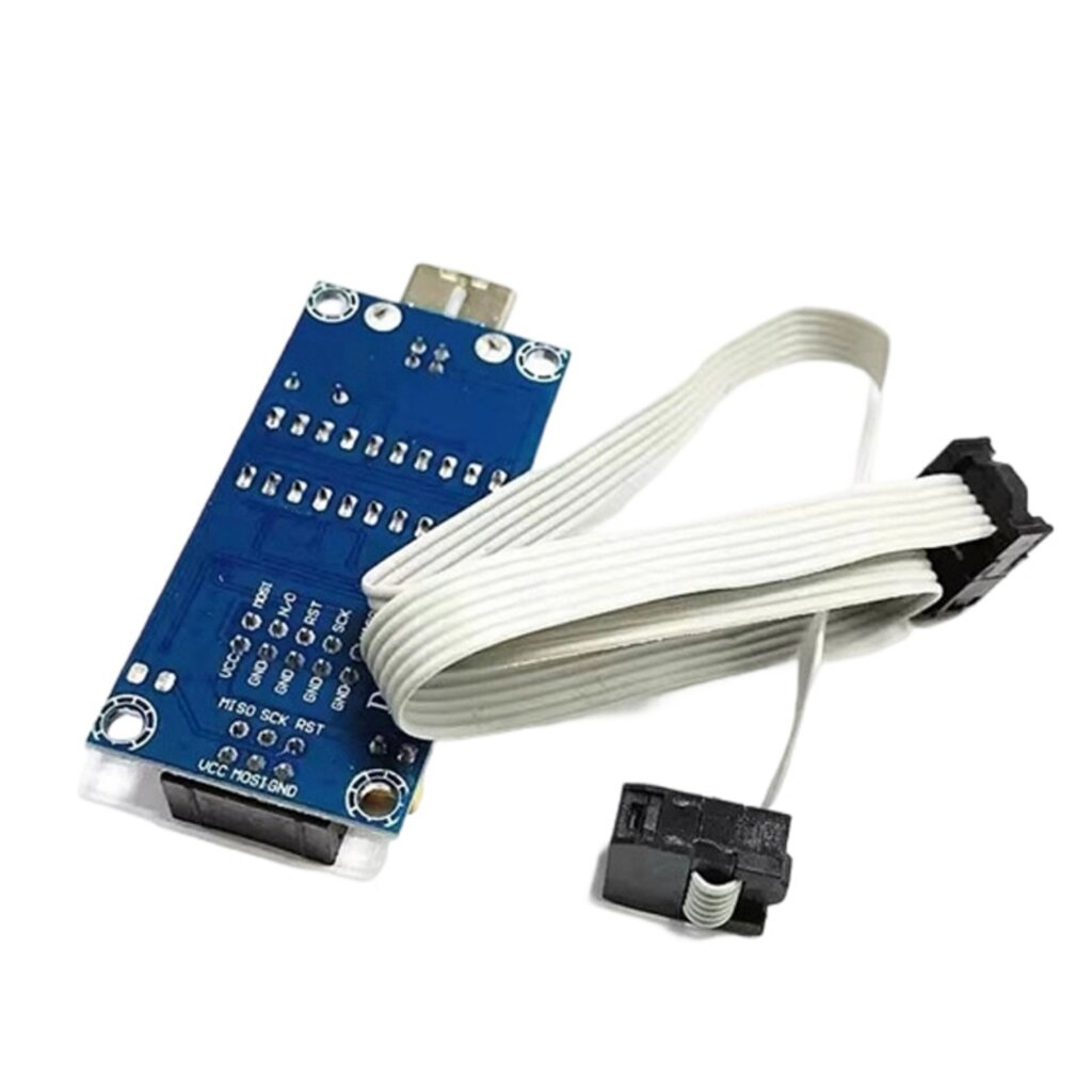 USB AVR Программатор Высокоскоростное Загрузочное Устройство AVR Однокристальный Микрокомпьютер