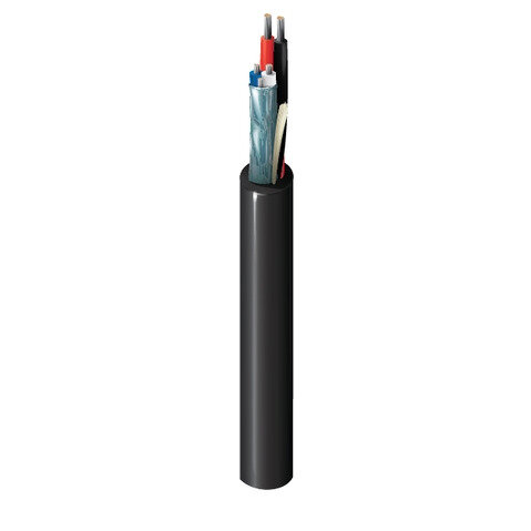 Мультикор на метраж BELDEN 1502R 0101000 Black, 1 м