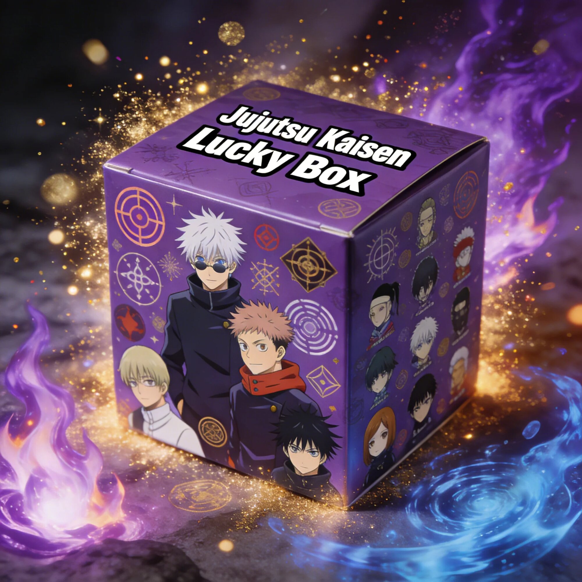 Коллекционная фигурка Jujutsu Kaisen в слепой коробке, 3-9см