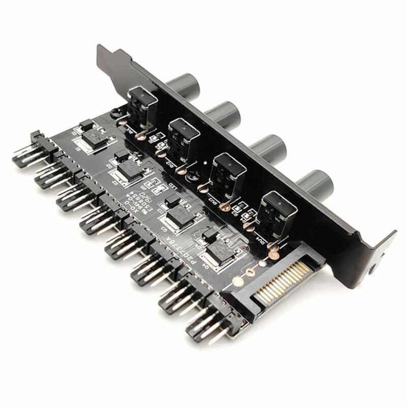 8-канальный контроллер скорости вентиляторов для ПК, B