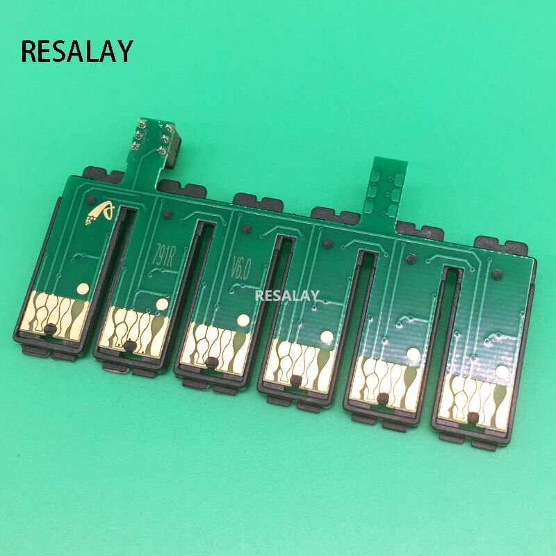 79 T0791-T0796 Объединенный постоянный чип для Epson 1400 P50 PX700W PX800FW PX830FWD A1430 Artisan 1430 Printer ARC CISS Combo Chip