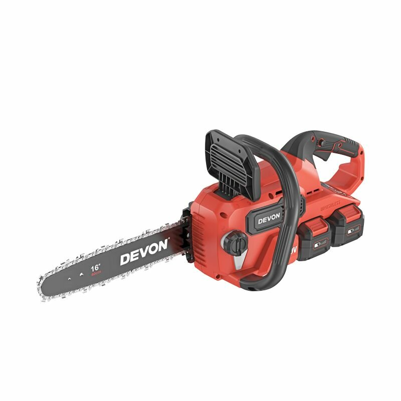 Аккумуляторная цепная пила DEVON 4556-Li-40, 20В, 40 см без аккумулятора и ЗУ