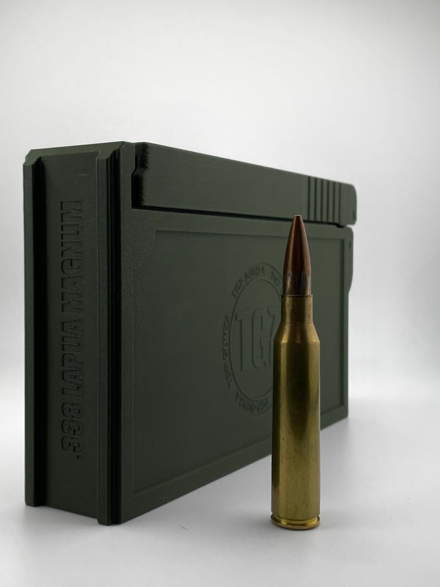 Кейс на 20 патронов калибра .338 Lapua Magnum версия 2.0