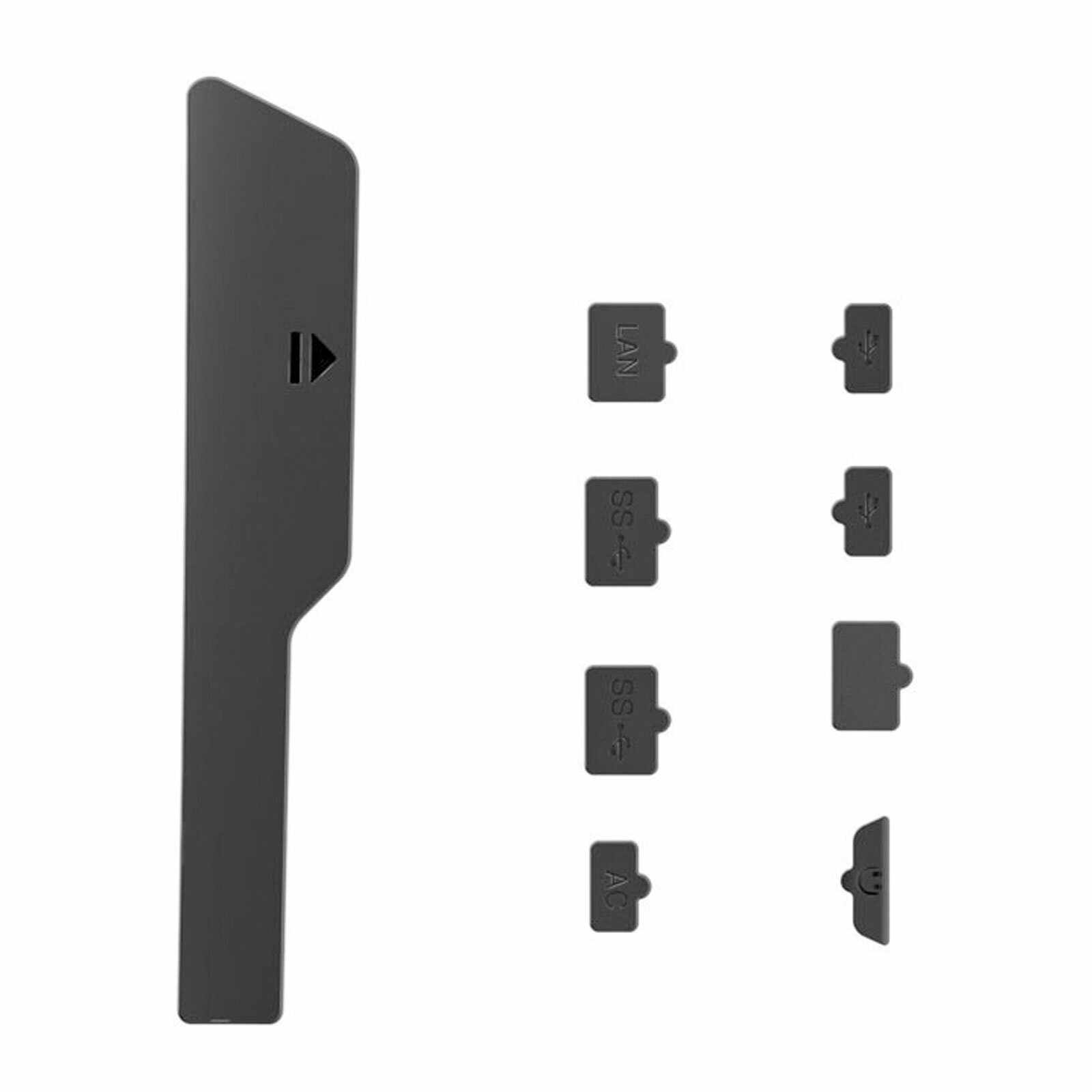 Набор заглушек от пыли для консоли 5 Slim: LAN, Type-C,