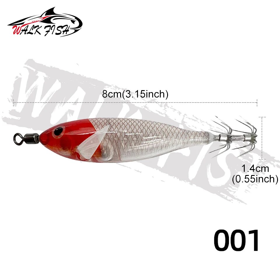 WALK FISH приманка для креветок 5,7 г, Цвет: A1