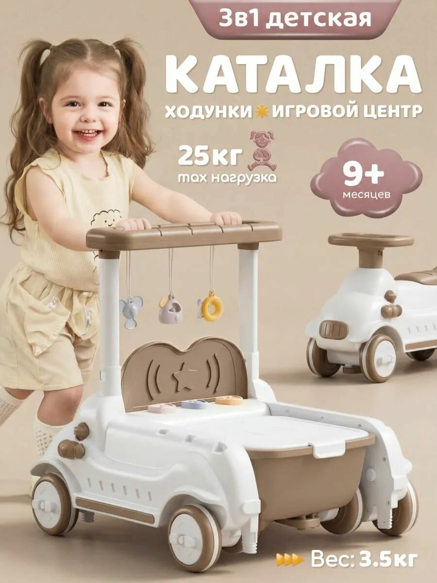 Ходунки каталка детские