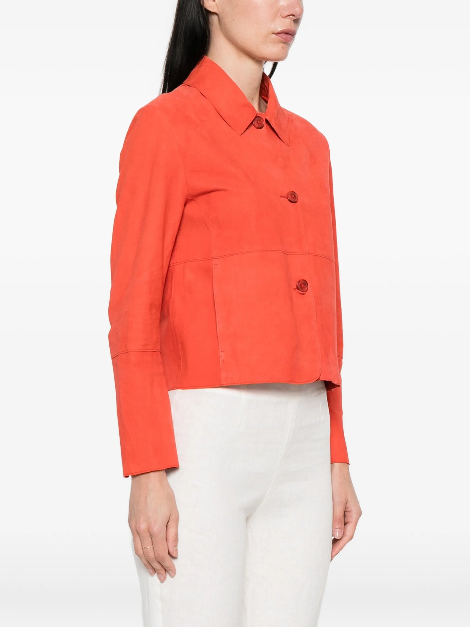 Куртка  Pocket button jacket, размер 42, green/orange — фото 1