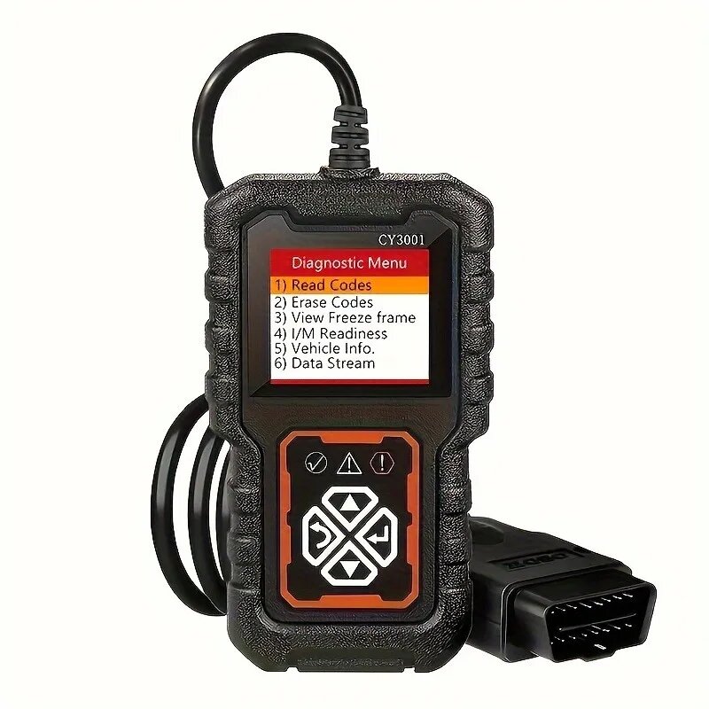 OBD2 Сканер CY3001 Черный, Считыватель Кодов Двигателя