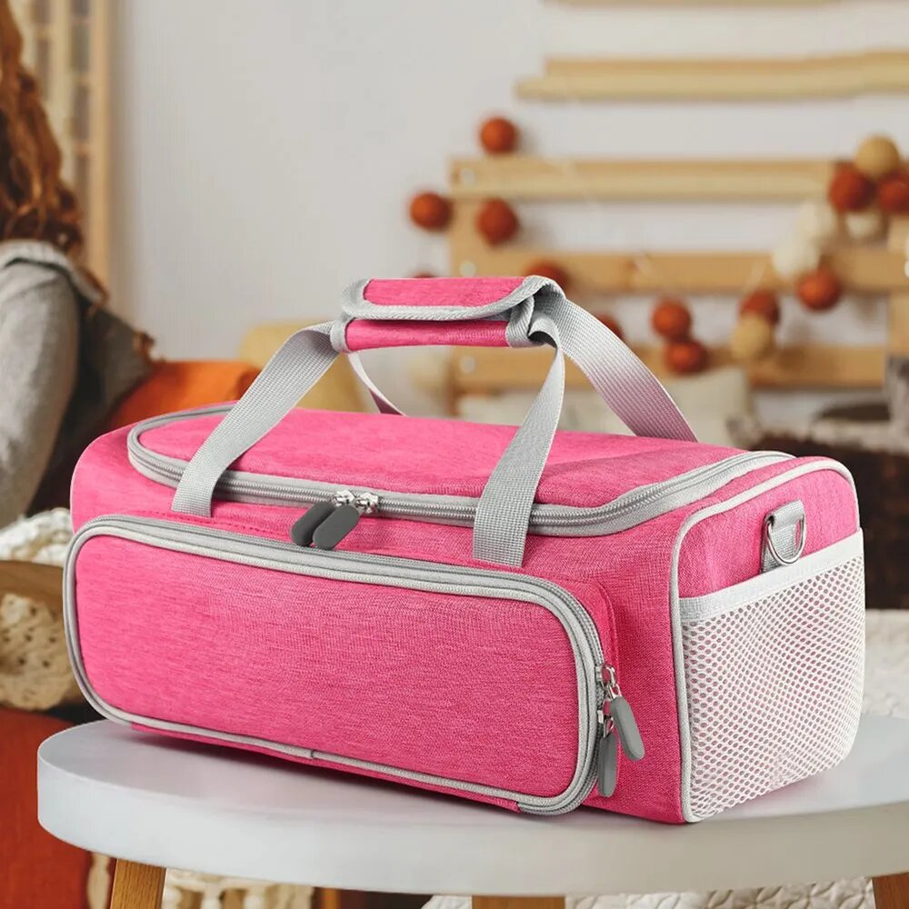 Чехол для Cricut Joy Xtra с регулируемым ремнём, розовый, 406 г