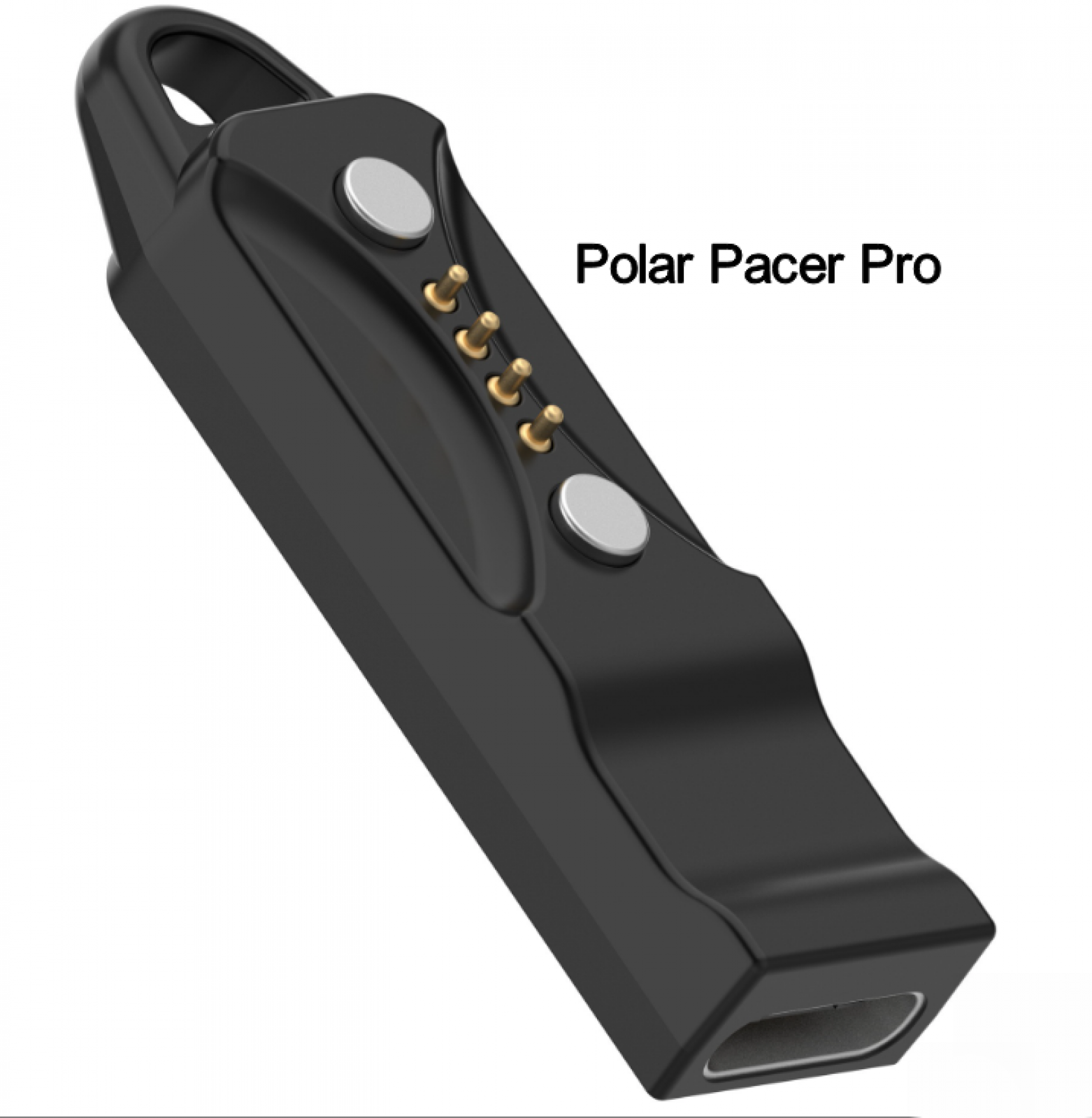 Адаптер зарядное устройство MyPads Batt для умных часов Polar Pacer Pro с входом Type-C и магнитной базой