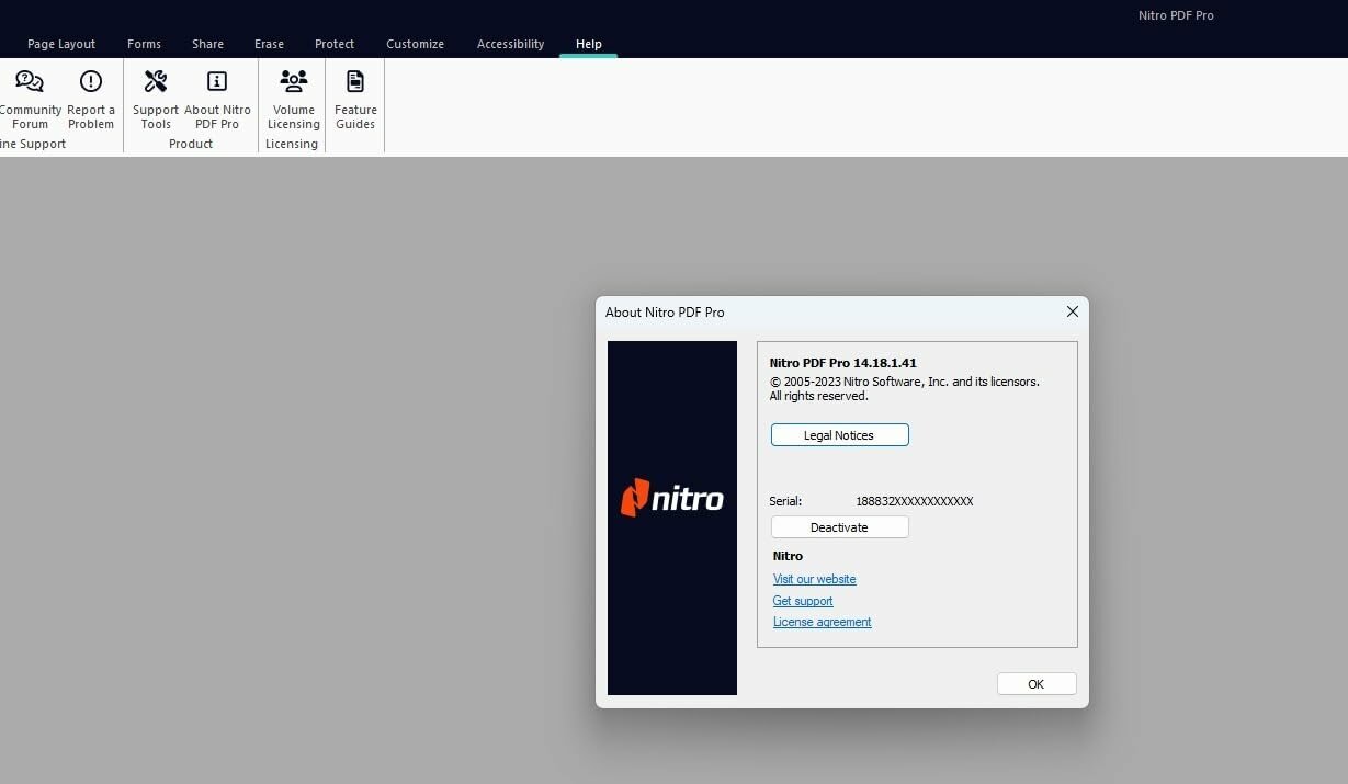 Nitro PDF Pro 14 Ключ • Цифровой ключ • регион Весь мир