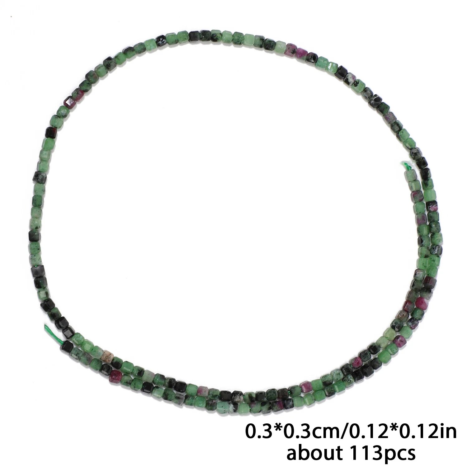 Квадратные бусины из камня Апатит, Оникс, Лунный камень, Аметист xilitata 3 мм Epidote